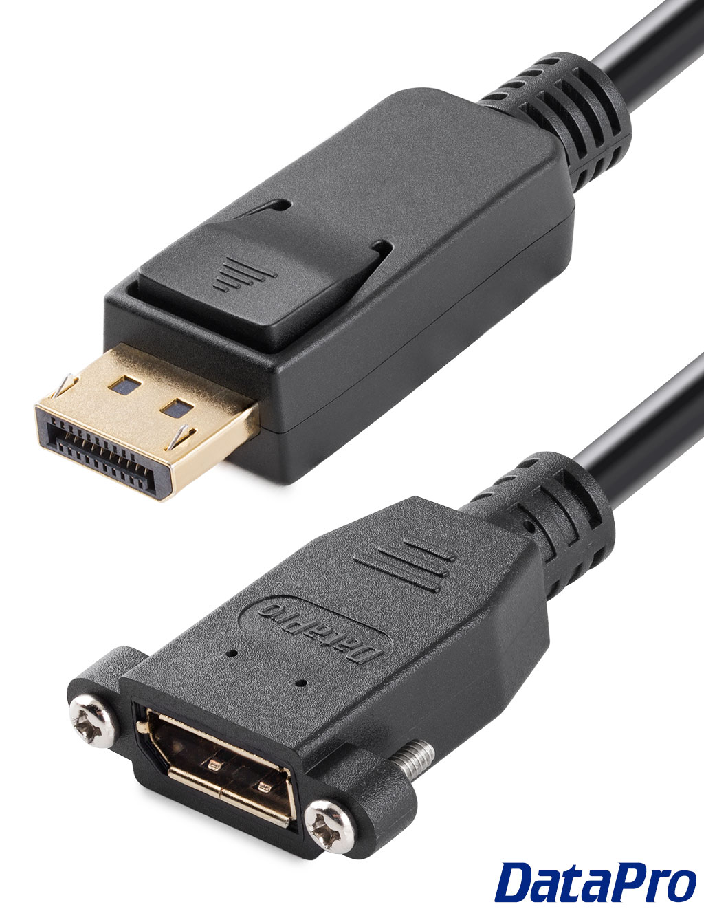 Thin DisplayPort Panel-Mount Extension -- DataPro
